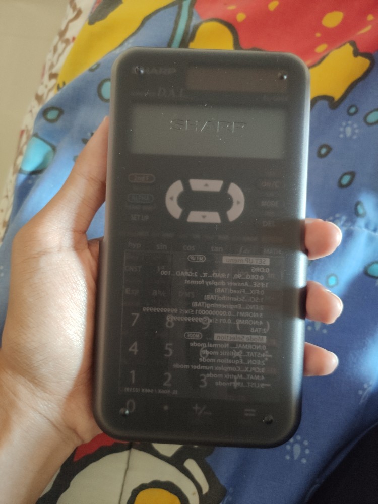 Sharp EL-506X-WH เครื่องคิดเลขวิทยาศาสตร์ ของแท้ | Shopee Thailand