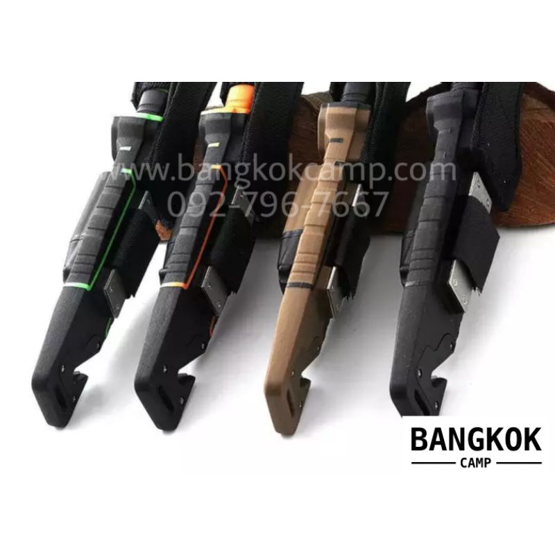 GENUINEมีดเดินป่า มีดพก Ganzo Hunting Survival Knife กานโซ่ รุ่น G8012 ...
