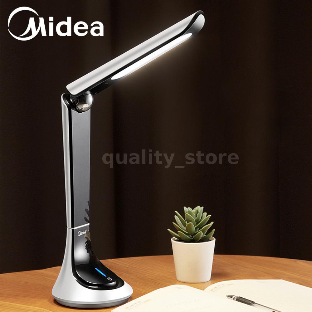 โคมไฟตั้งโต๊ะ Midea Led หรี่แสงได้ 4000K ระดับความสว่าง 3 ระดับสําหรับ ...