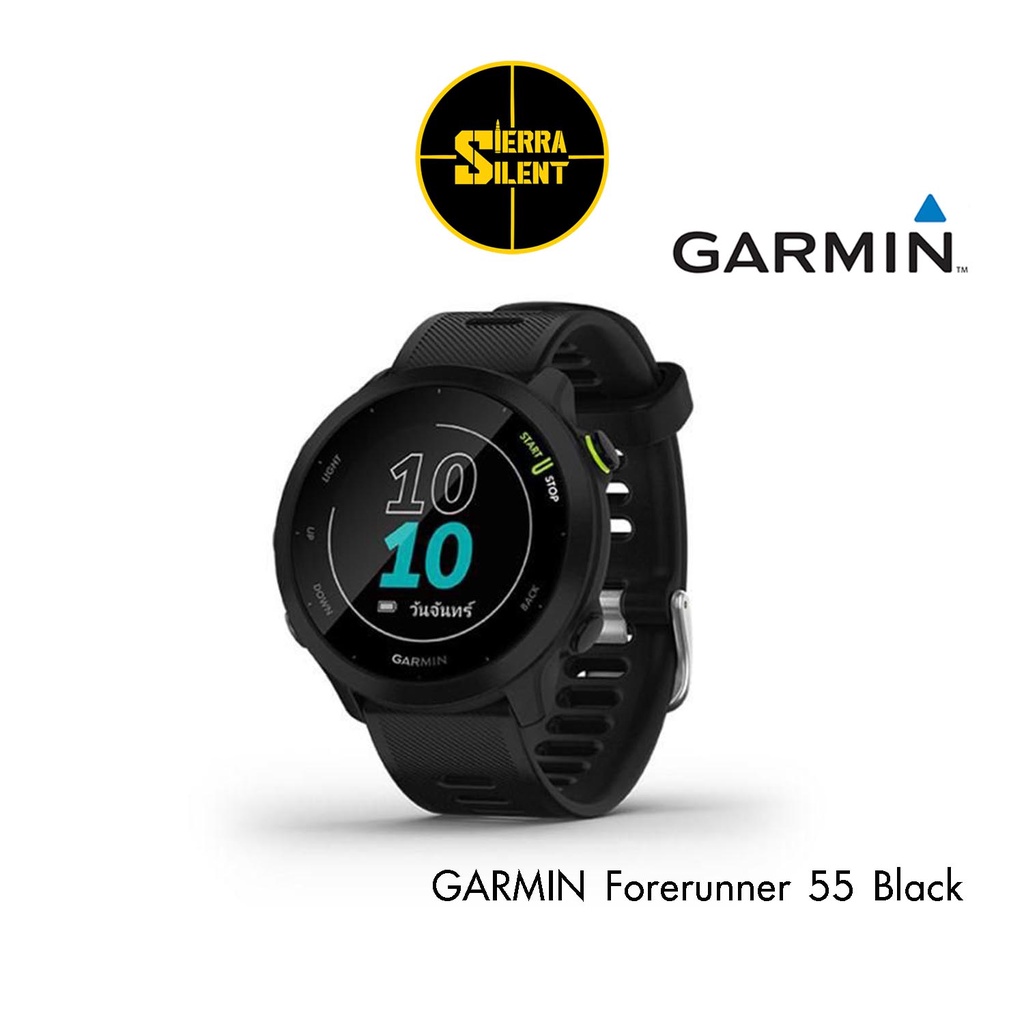 GARMIN Forerunner 55 Black - sierrasilent - ThaiPick