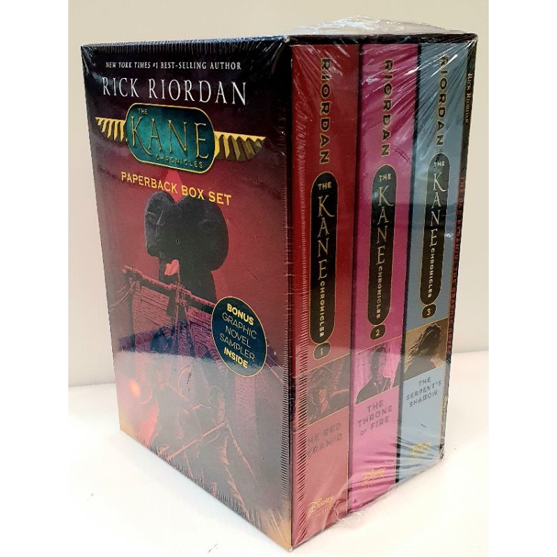 Kane Chronicles (boxset) from the best-selling author Rick Riordan ...