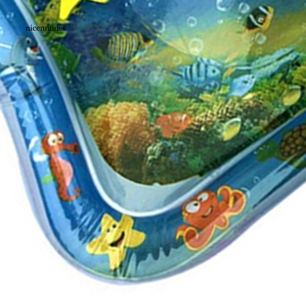 Real stock Inflatable Water Mat Infant Toddler Tummy Time Play Pad ...