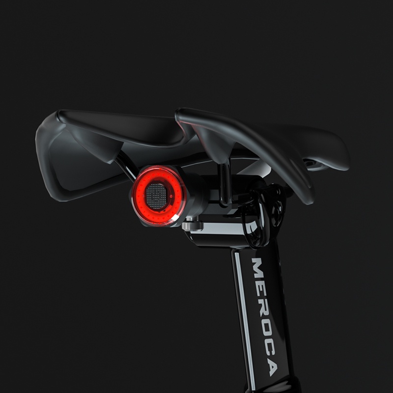 MEROCA MX2 Smart Bicycle Tail Rear Light Auto Start Stop Brake IPX6 ...
