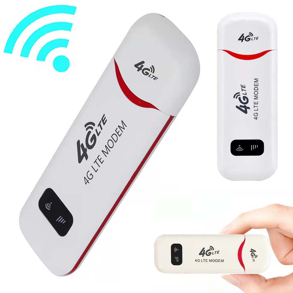 พร้อมส่ง 4G LTE USB Modem Wifi Hotspot pocket wifi ตัวปล่อยสัญญาณไวไฟฮอ ...