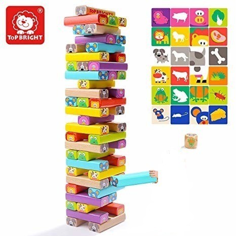 พร้อมส่ง Tower Collapse หอคอยถล่ม ตึกถล่ม จังก้า ของเล่น ตัวเลข ฝึก ...