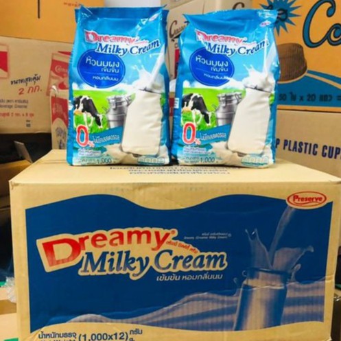 ถูกสุด หัวนมผงเข้มข้น ดรีมมี่ Dreamy Milky Cream 1000g - lukoposhop ...