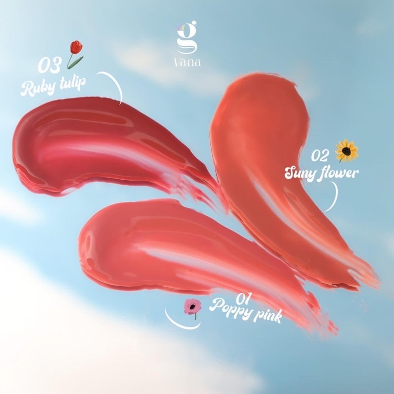 พร้อมส่ง ส่งฟรี Gvana box set G-vana จีวานา มายกรอส ลิปกรอสมีสี สเตนติ ...