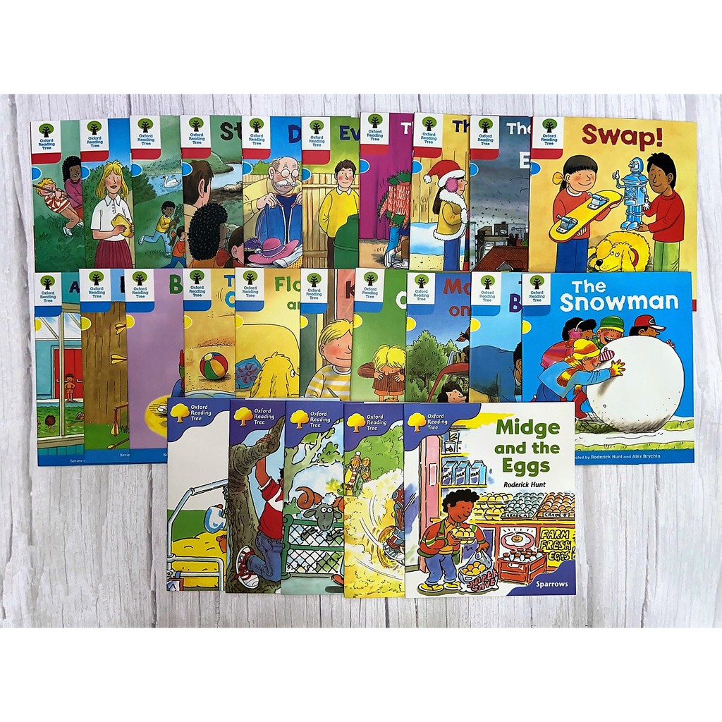 Oxford reading tree:Level 3-5 ทั้งหมด120 เล่ม ต่อชุด + แถม CD (เฉลี่ย ...