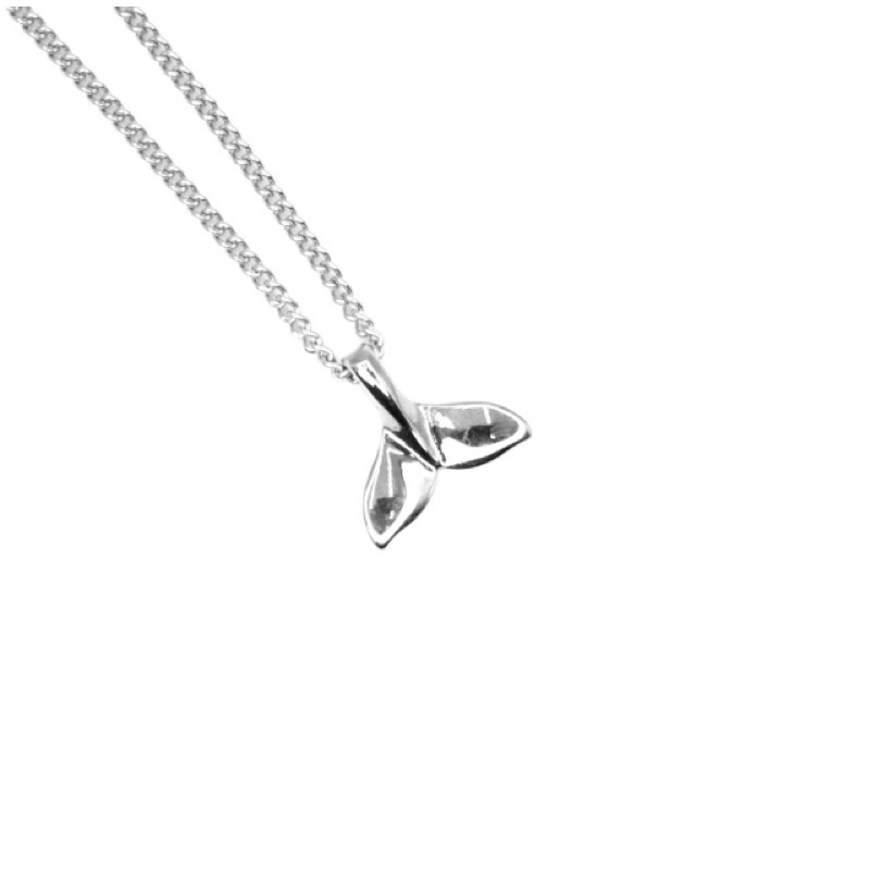 พร้อมส่งที่ไทย(มีเก็บปลายทาง)สร้อยคอหางปลาวาฬ Delixie ที่น้องจองกุกใส่ ...