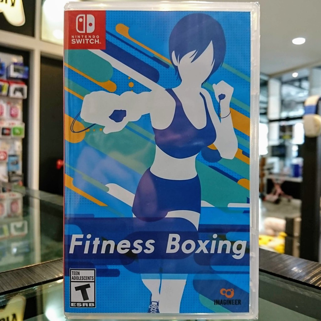 (ภาษาอังกฤษ) มือ1 Fitness Boxing แผ่นเกม Nintendo Switch ตลับเกม NSW ...