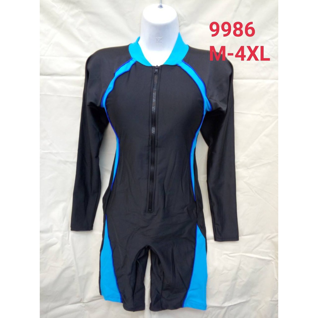 ชุดว่ายน้ำ ชุดว่่ายน้ำวันพีช ชุดว่ายน้ำหญิง สีดำ ซิปหน้า ผ้าเนื้อดี สินค้าพร้อมส่งด่วน ขนาด M L ...