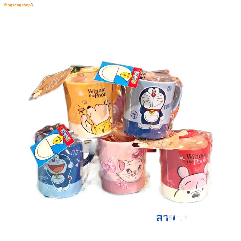 จัดส่งจากประเทศไทยพร้อมส่ง แก้วน้ำเด็ก มีหูจับ ลายลิขสิทธิ์แท้ ขนาด 260cc. มี 5 ลายให้เลือก ...