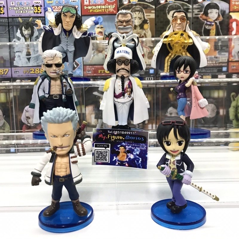 WCF One Piece โมเดล ฟิกเกอร์ วันพีช แท้ - กลุ่มทหารเรือ Marine Luffy ...