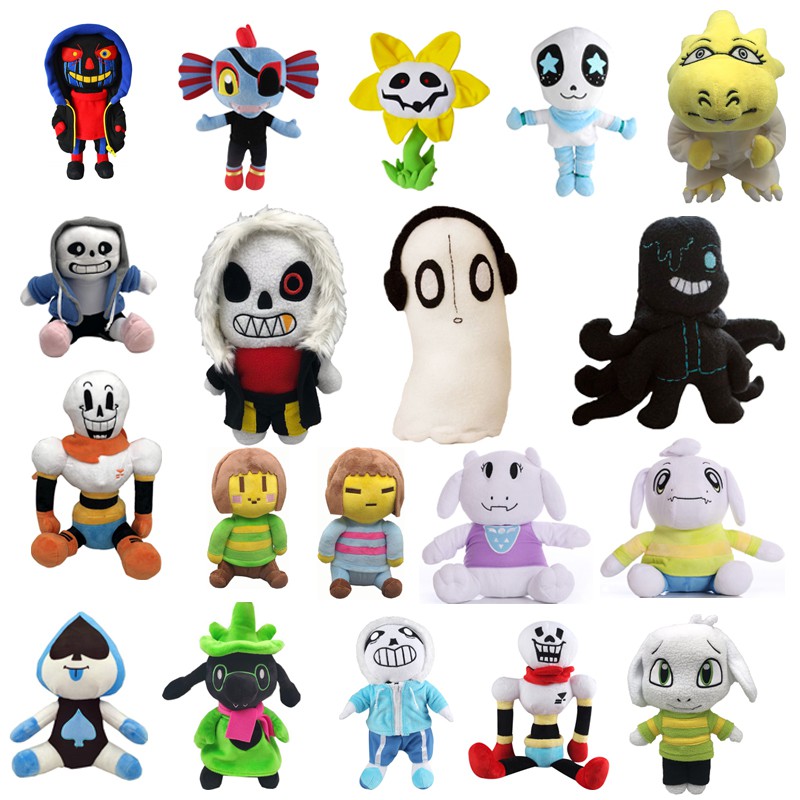 ตุ๊กตาตุ๊กตา20 Styles Undertale lush Toy 2030cm Undertale Sans ayrus ...