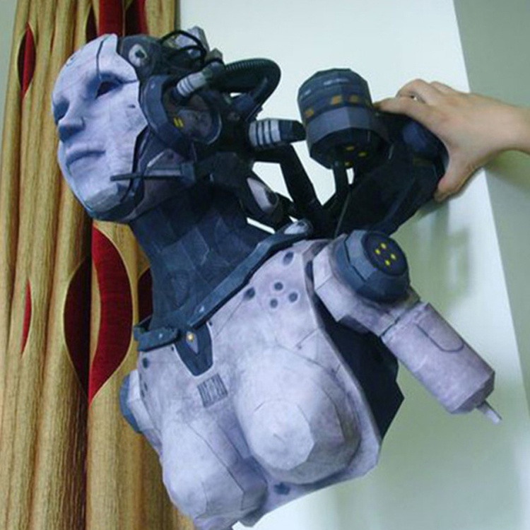 1:1 Scale Pc Game StarCraft 2 Terran Adjutant 3D Paper Model Kits 54 cm ...