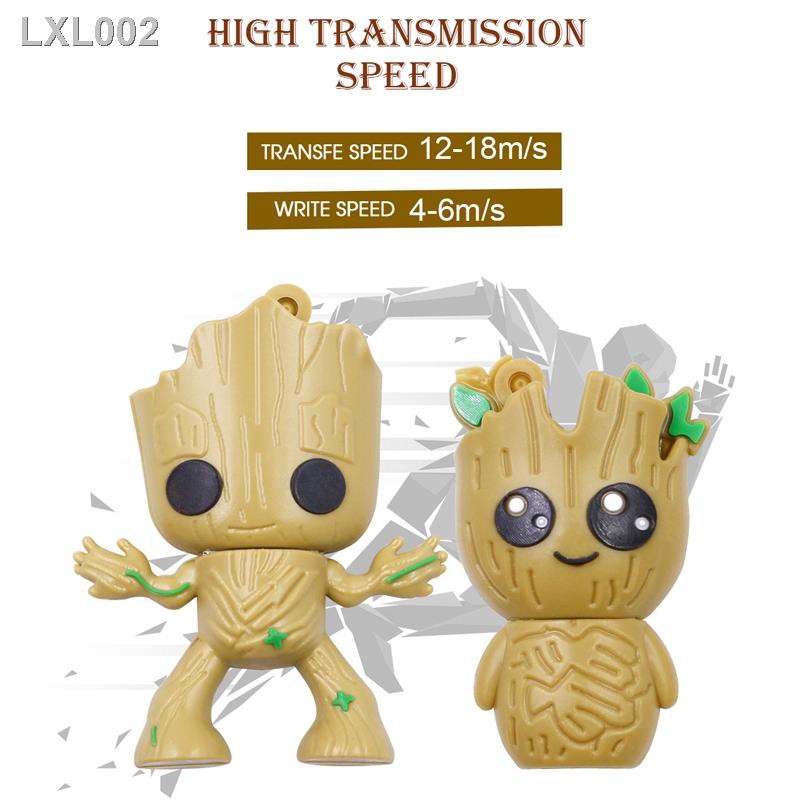 ราคาถูกแฟลชไดรฟ์การ์ตูนแฟลชไดรฟ์ Groot Usb 16 G 32 64 3. 011 ...