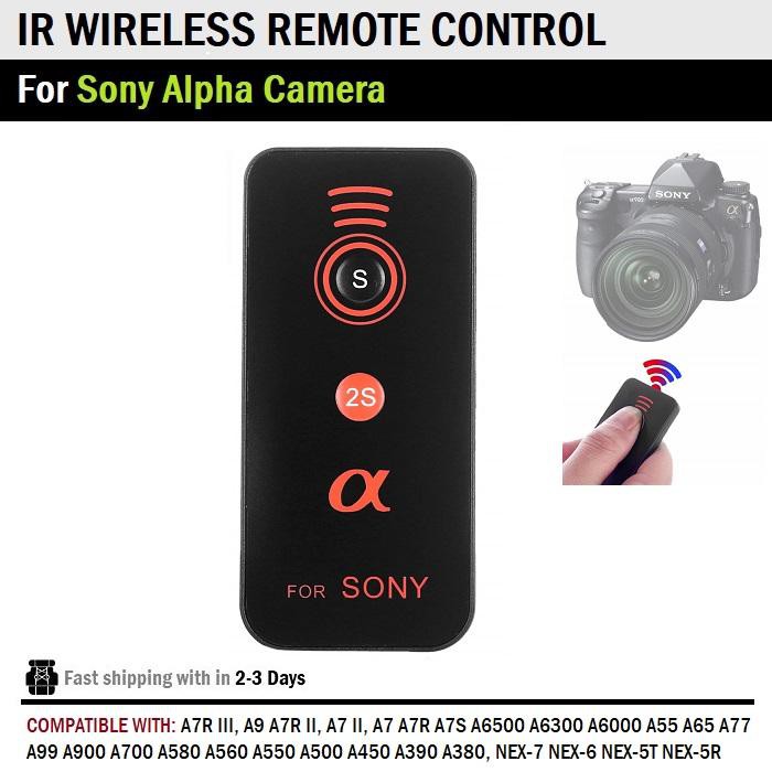 รีโมท ไร้สาย IR สำหรับ กล้อง Sony Alpha - IR Wireless Remote Control ...