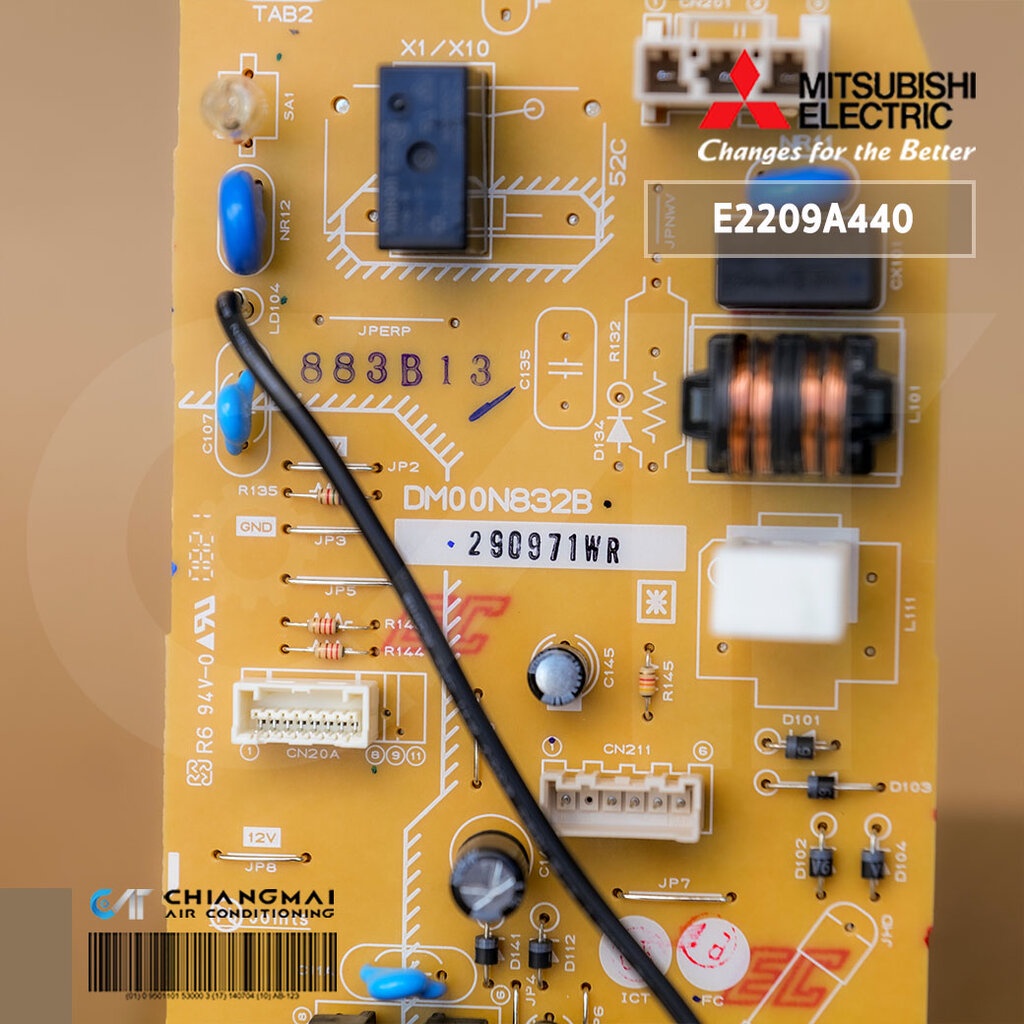 E2209A440 แผงวงจรแอร์ Mitsubishi Electric แผงบอร์ดคอยล์เย็น แอร์ ...