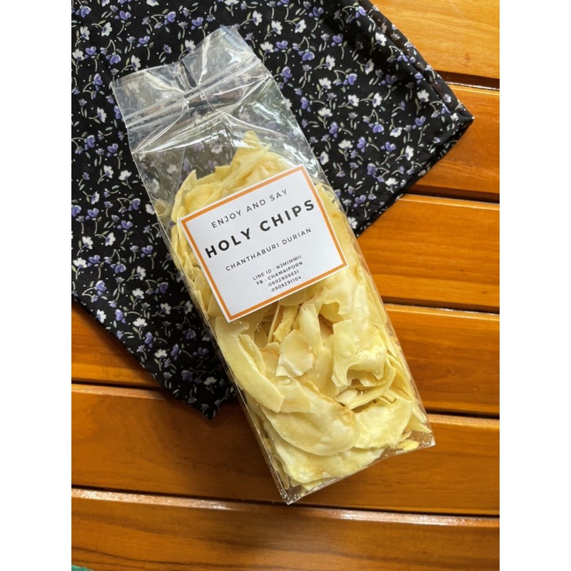 HOLY CHIPS ทุเรียนทอดเกรด A เเละ C ขนาด 200 กรัม | Shopee Thailand