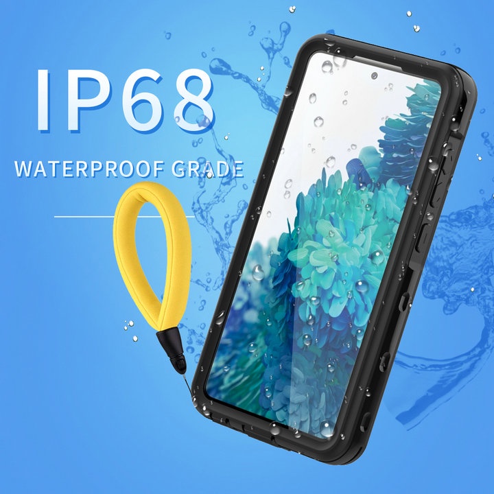 A52S A53 A 52 S 5G Waterproof Crystal Case IP68 360 Full Protect Seal ...