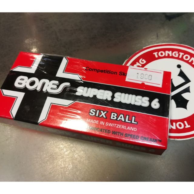ลูกปืนสเก็ตบอร์ด BONES Super Swiss 6 | Shopee Thailand
