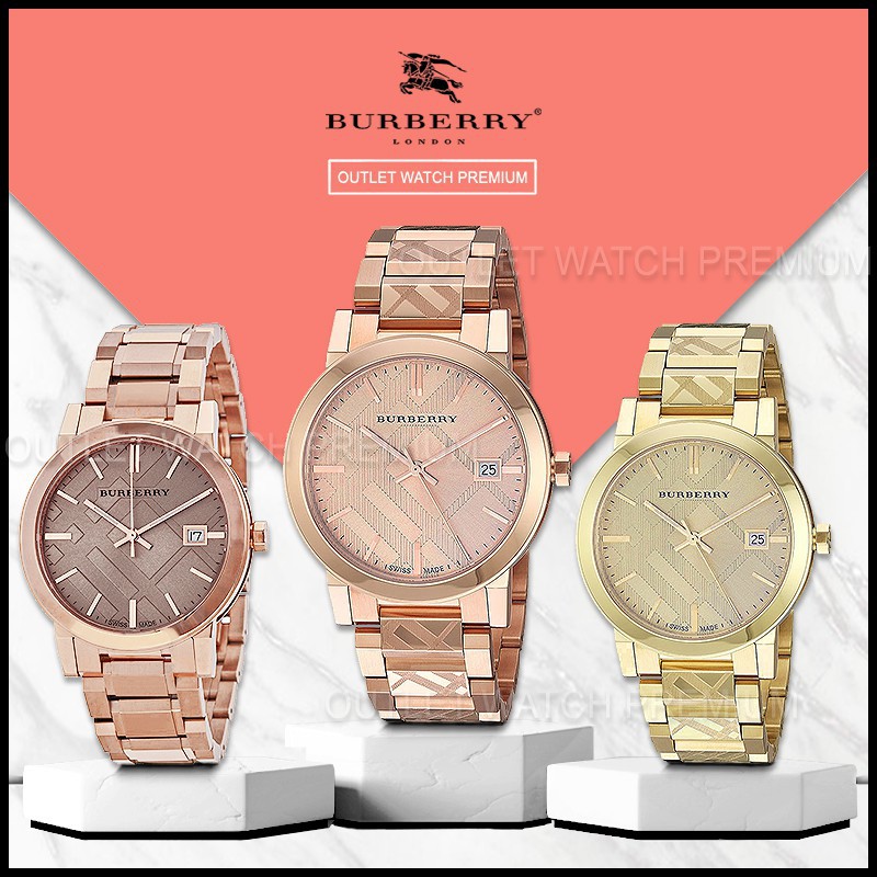 BURBERRY รุ่น BU9039 BU9145 BU9034 ของแท้100% นาฬิกาแบรนด์เนม นาฬิกา ...