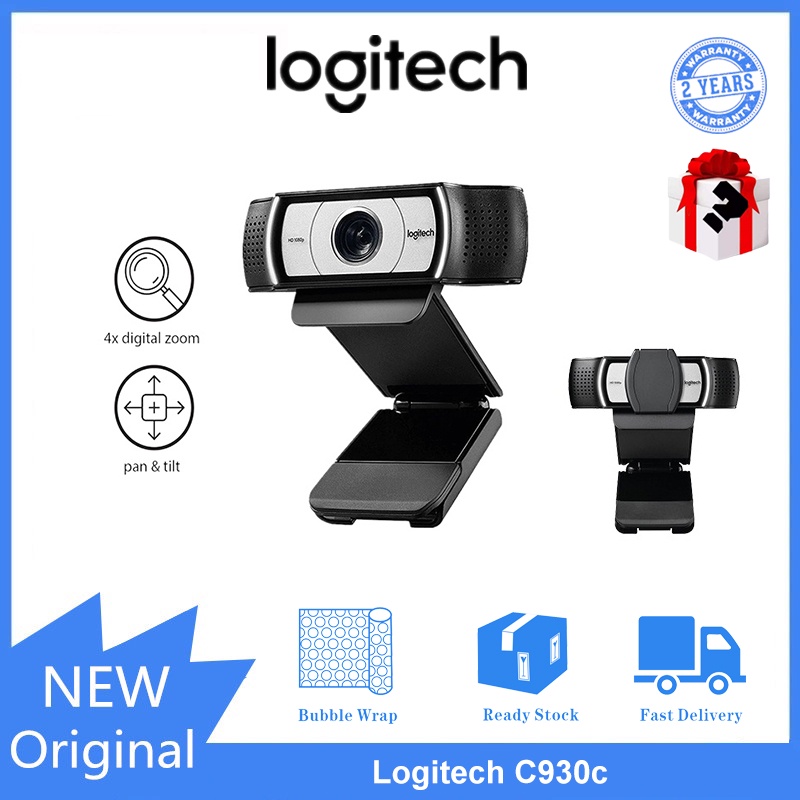 Logitech C930C โลจิเทค กล้องเว็บแคม Full HD 1080p ซูมได้ 4x Shopee ...