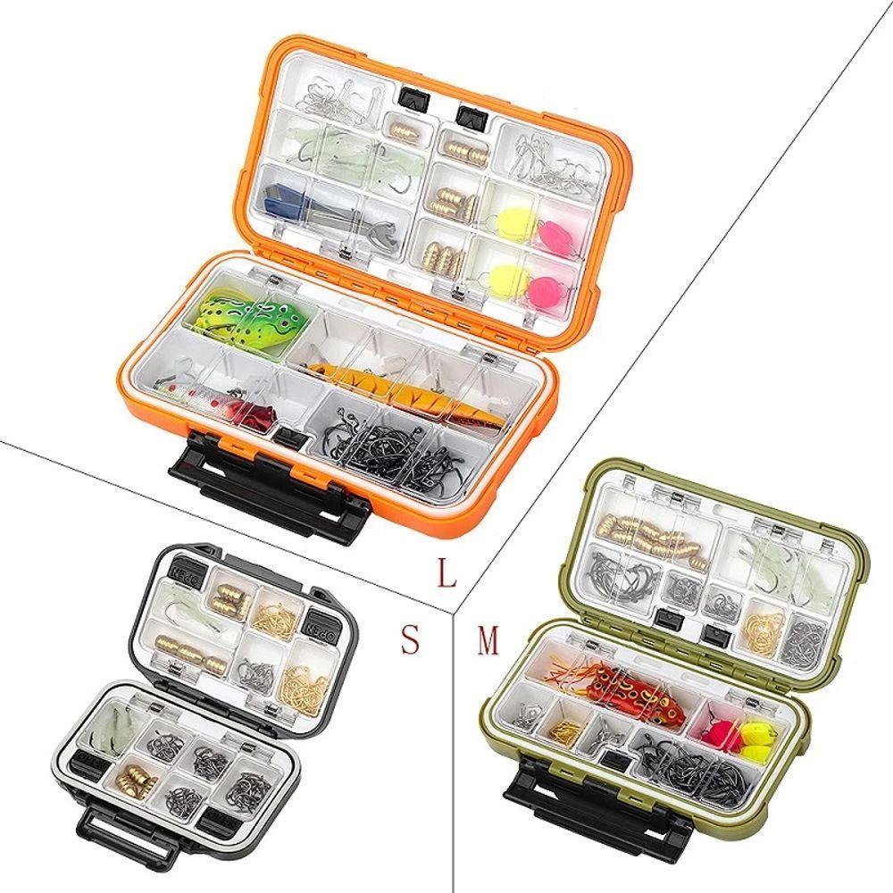 WMES1 Plastic Double-Sided Bait Box Opening and Closing Bait Box ...