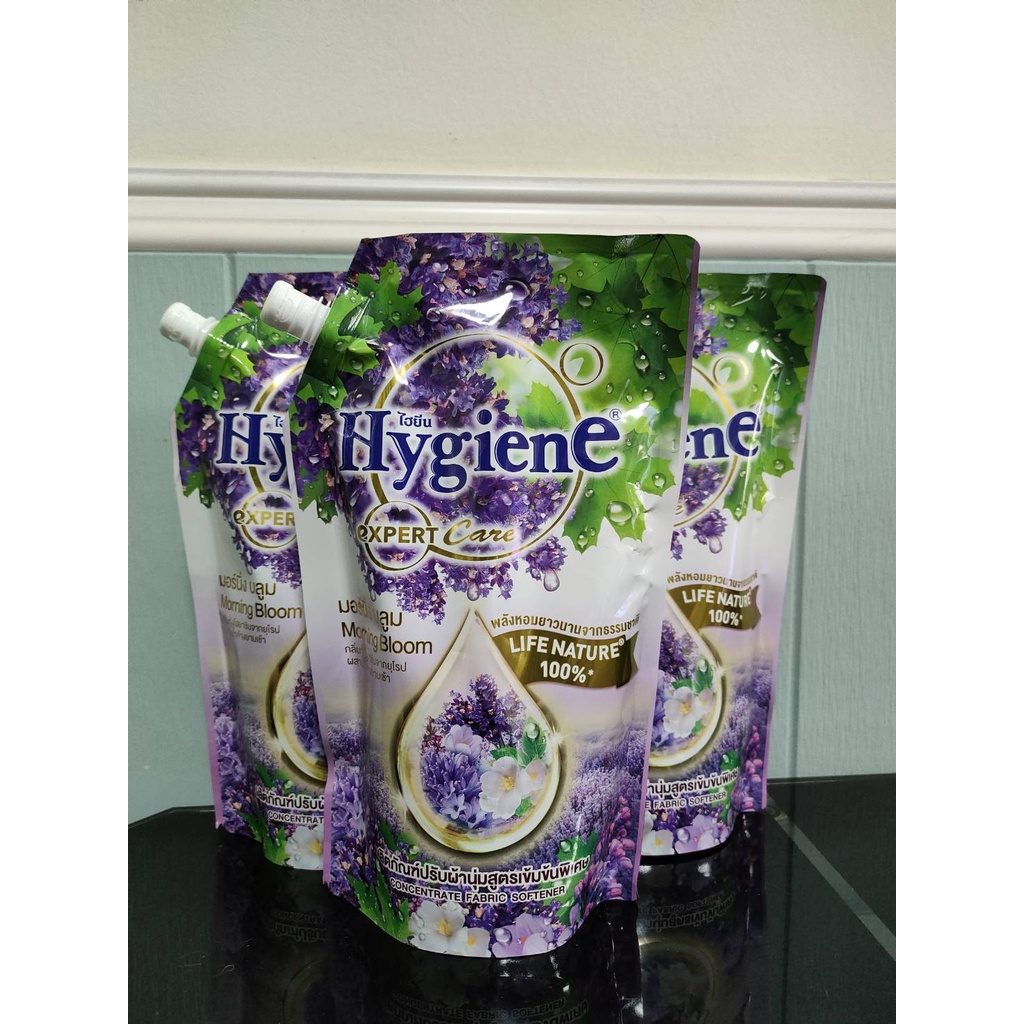 ไฮยีน น้ำยาปรับผ้านุ่ม สูตรเข้มข้นพิเศษ Hygiene Expert Care ขนาด 490 - 540 มล. X 1 ถุง - jt64 ...