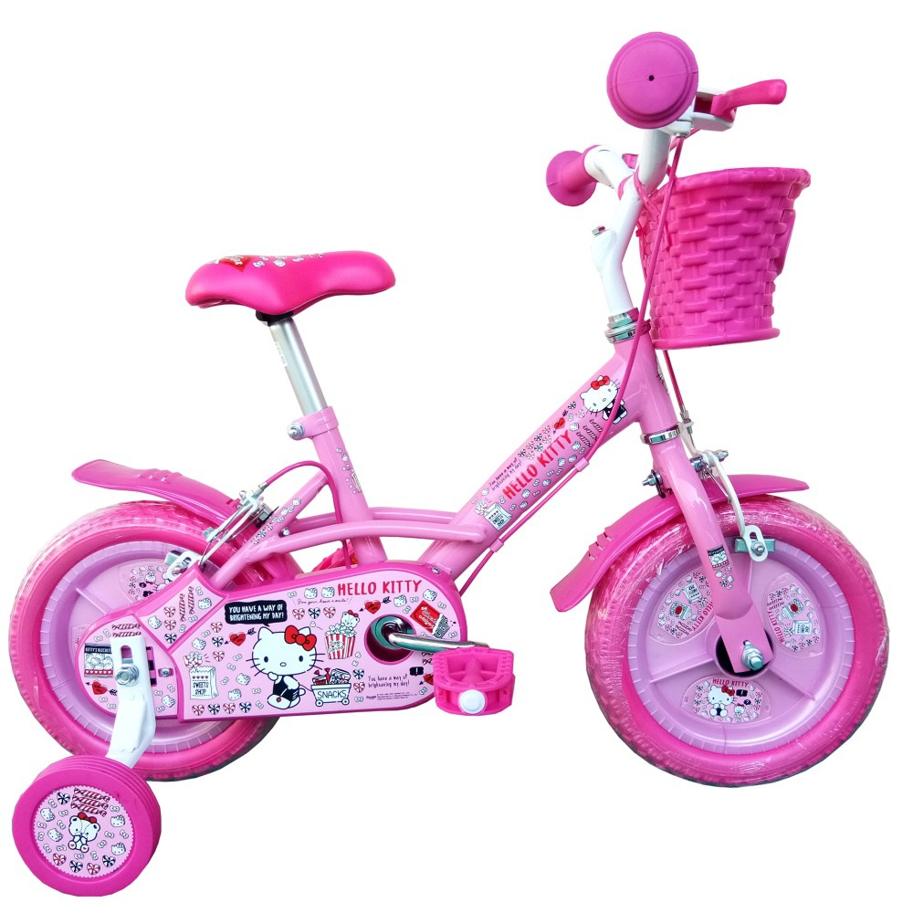 LA Bicycle จักรยานเด็ก รุ่น HELLO KITTY 12” | Shopee Thailand