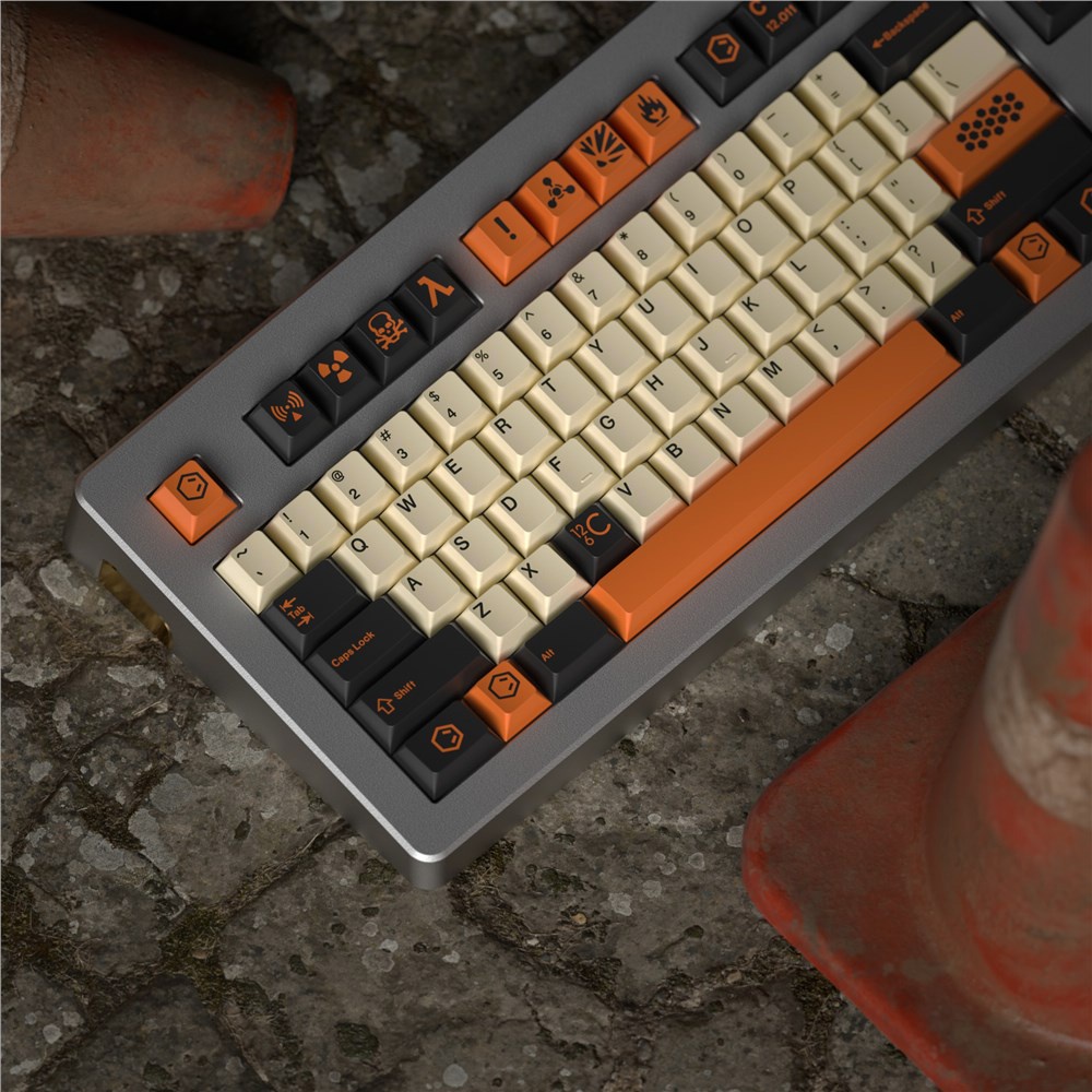 แป้นพิมพ์คอมพิวเตอร์ 1 Set Gmk Carbon Keycaps Pbt Dye Sublimation Key ...