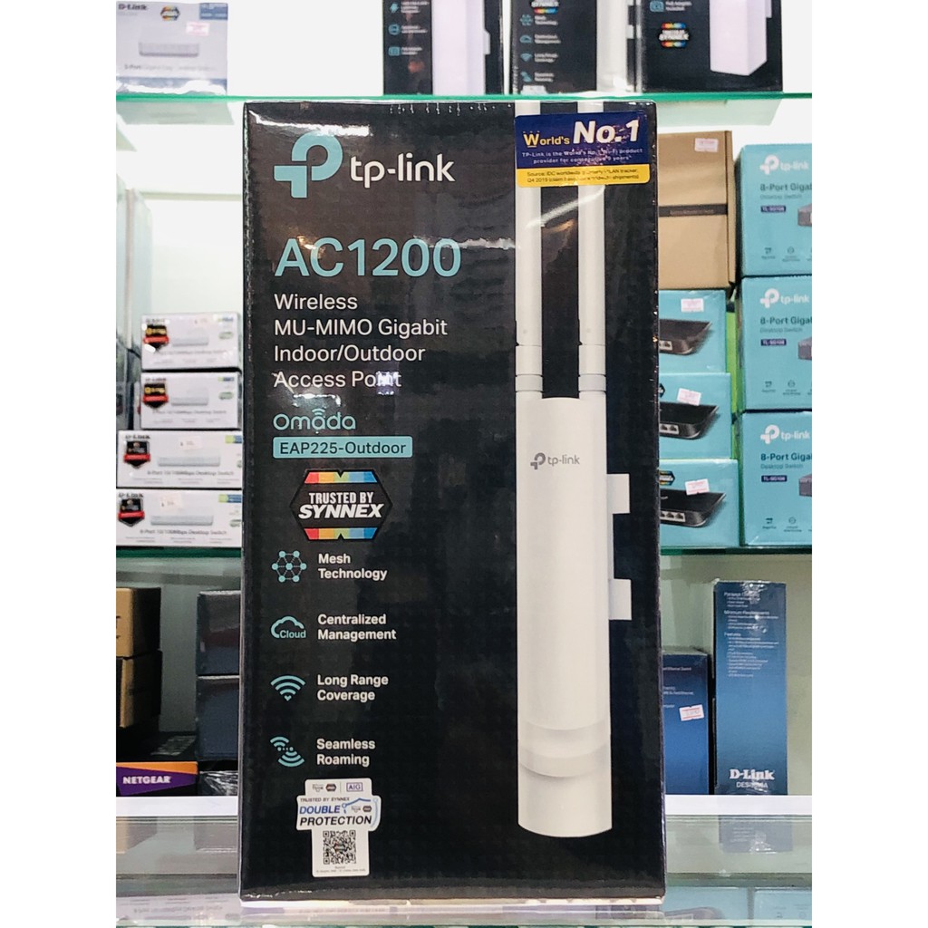 TP-LINK EAP225-Outdoor AC1200 Wireless MU-MIMO Gigabit Indoor/Outdoor ...