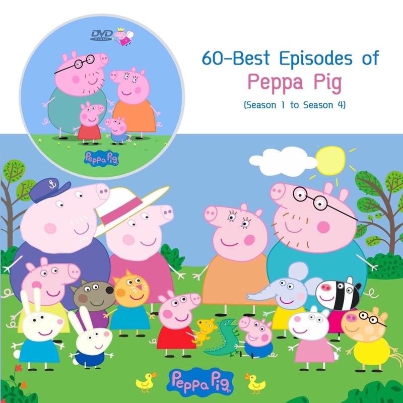 DVD การ์ตูน Best of Peppa Pig, CD เพลงและนิทานเสียง MP3 Peppa Pig ...