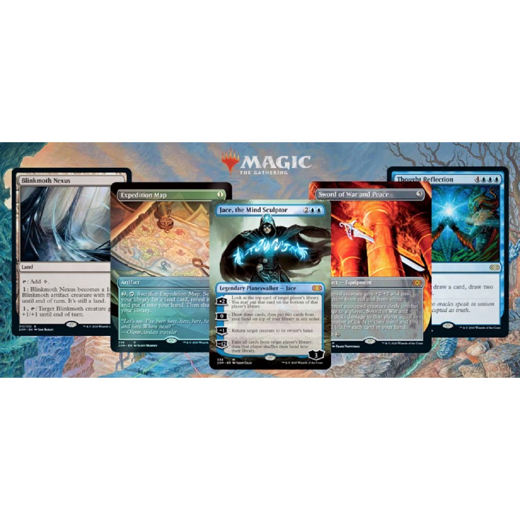 Magic the Gathering - Double Masters Booster Box 24 Packs (360 Cards ...