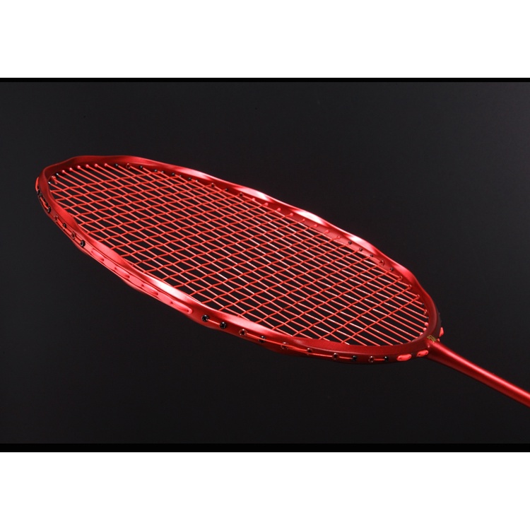 ไม้แบดมินตันNew Secial Wave Hem Flowers Frame Badminton Rackets Full ...