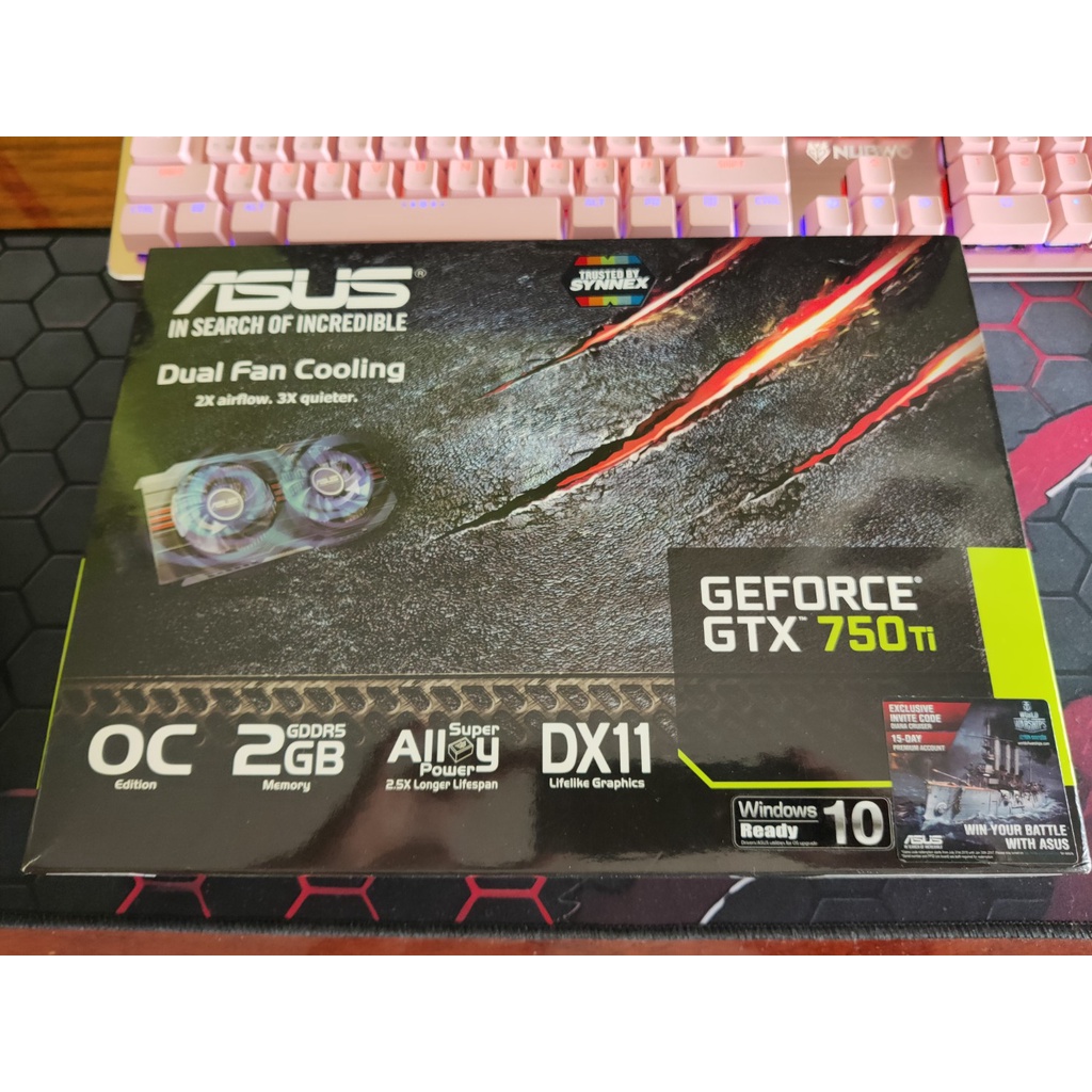 gtx750ti ASUS OC 2GB Dual fan - wichamuy - ThaiPick