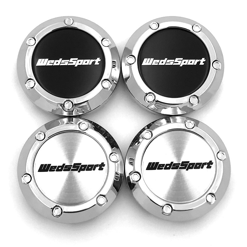 CarDIY 4PCS 66mm WedsSport Wheel Cap Car Sport Rim Hub Caps Cover ...