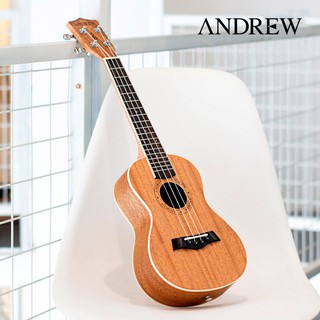 Andrew Ukulele Beginner Girls Men s แนะนำวีเนียร์กีต้าร์ขนาดเล็ก 23 ...