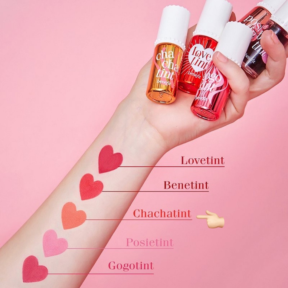 พร้อมส่ง Benefit Cheek Lip Stain Tint 6 ml Flora tint (สีเดียวกับแทยอน ...