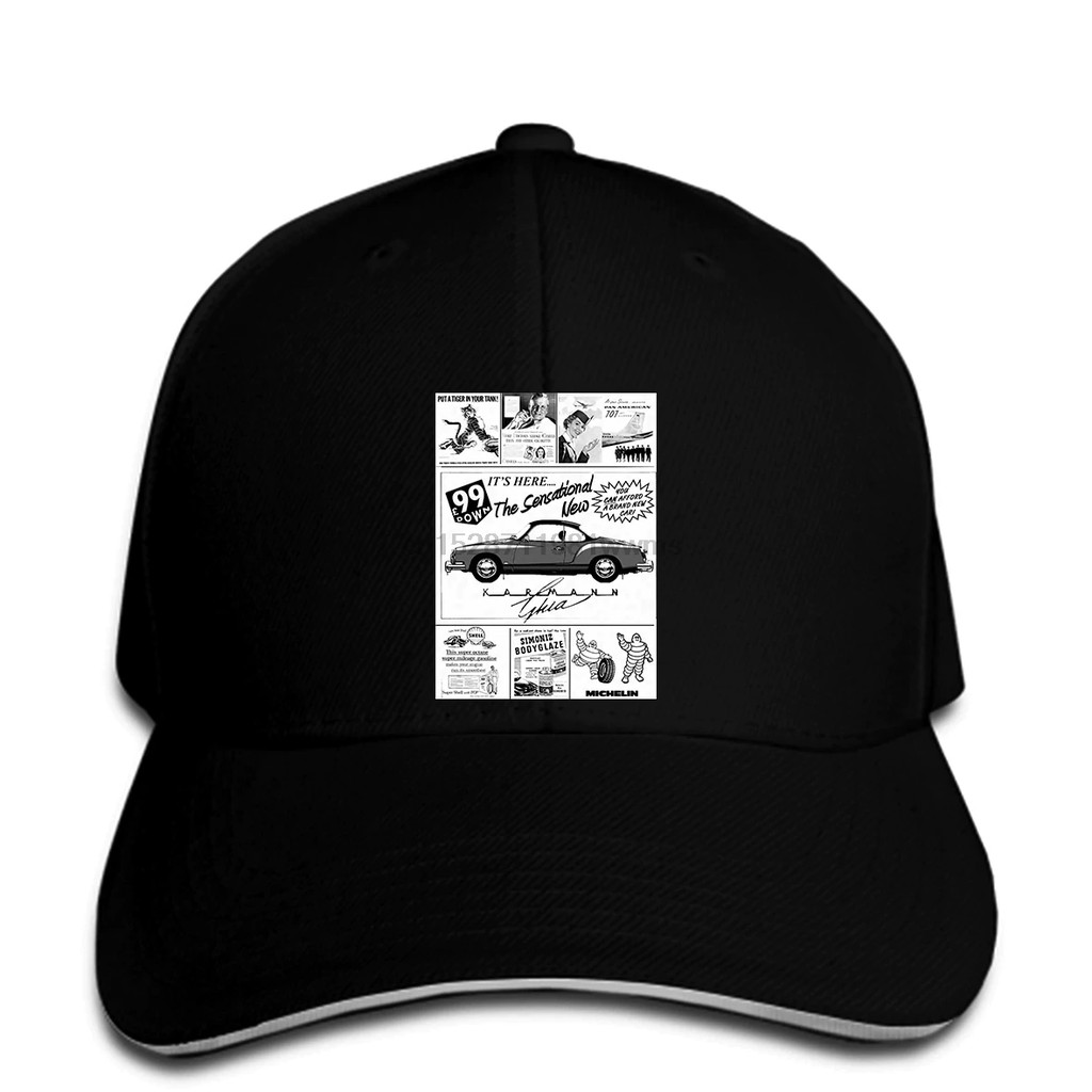 Designs Mens Baseball cap Summer Cool Funny Baseball cap Karmann Ghia ...
