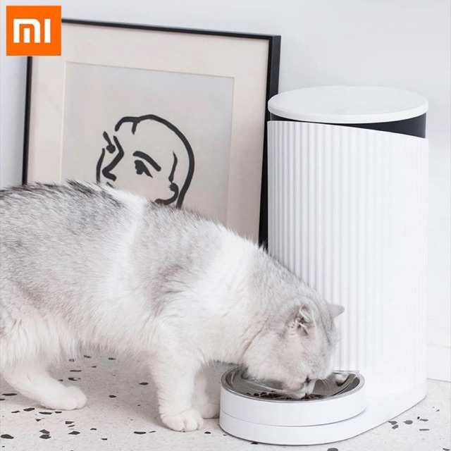 พร้อมส่ง Xiaomi Mi FurryTail เครื่องให้อาหารสัตว์ อัตโนมัติ wifi ภาษา ...