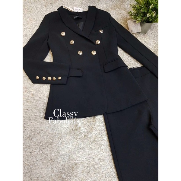 M10 S-XL Set ชุดเซ็ต เซต2ชิ้น เซตสูท ชุดสูทผู้หญิง เซตสูทขายาว ชุดเข้าเซต เซตสูทแฟชั่น ชุดออกงาน ...
