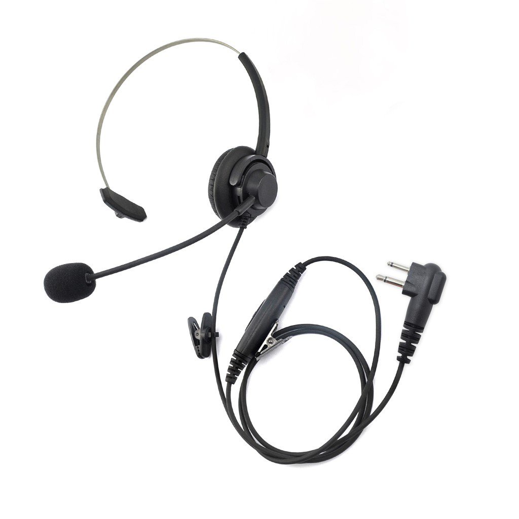 Motorola Mag One GP88 GP300 Radios/walkie talkie Earpiece 2 Headset PTT ...