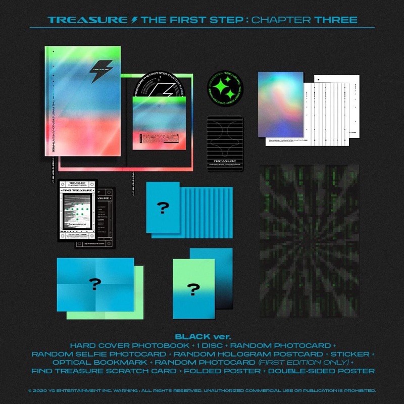 พร้อมส่ง TREASURE 3rd Single Album THE FIRST STEP CHAPTER THREE ...