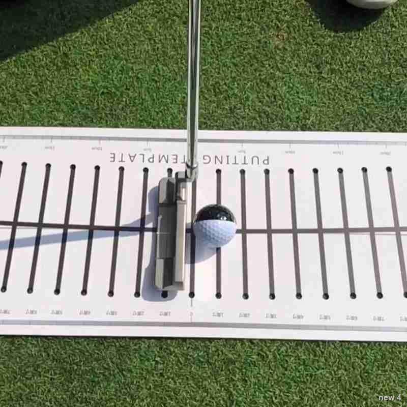 กอล์ฟ Golf Putter Putting Mat Trainer Indoor Putting Green Aids Line ...