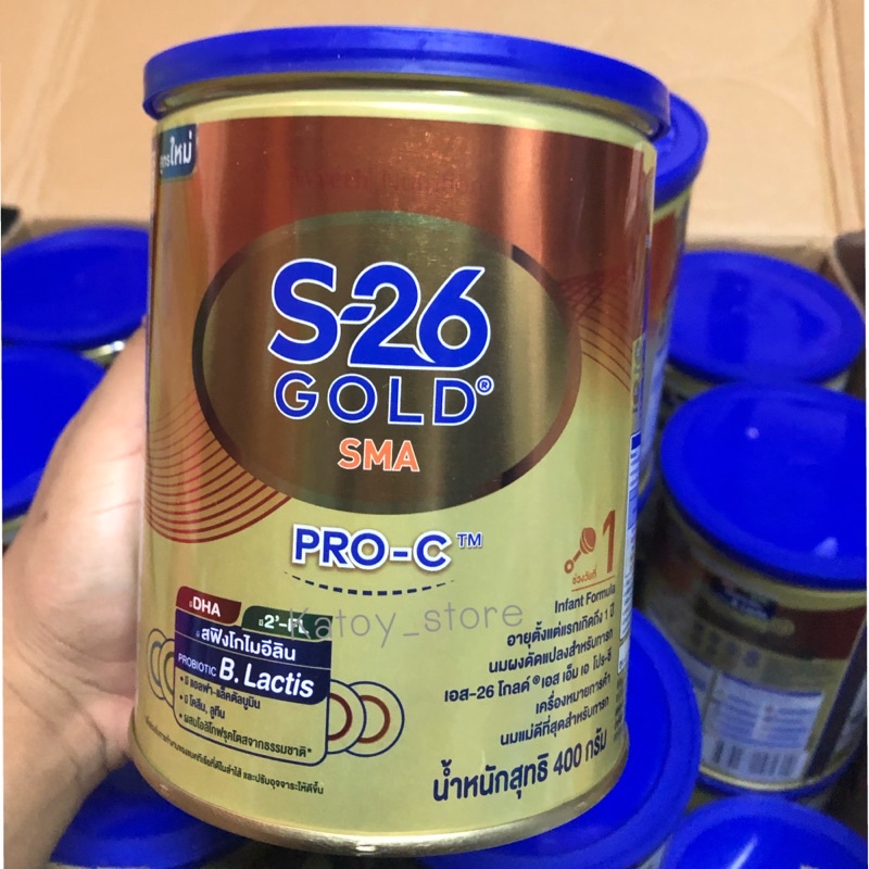 ค่าส่งถูก️s26 gold sma pro-c สูตร1 เด็กผ่าคลอด เอส26 โปรซี 400 กรัม ...
