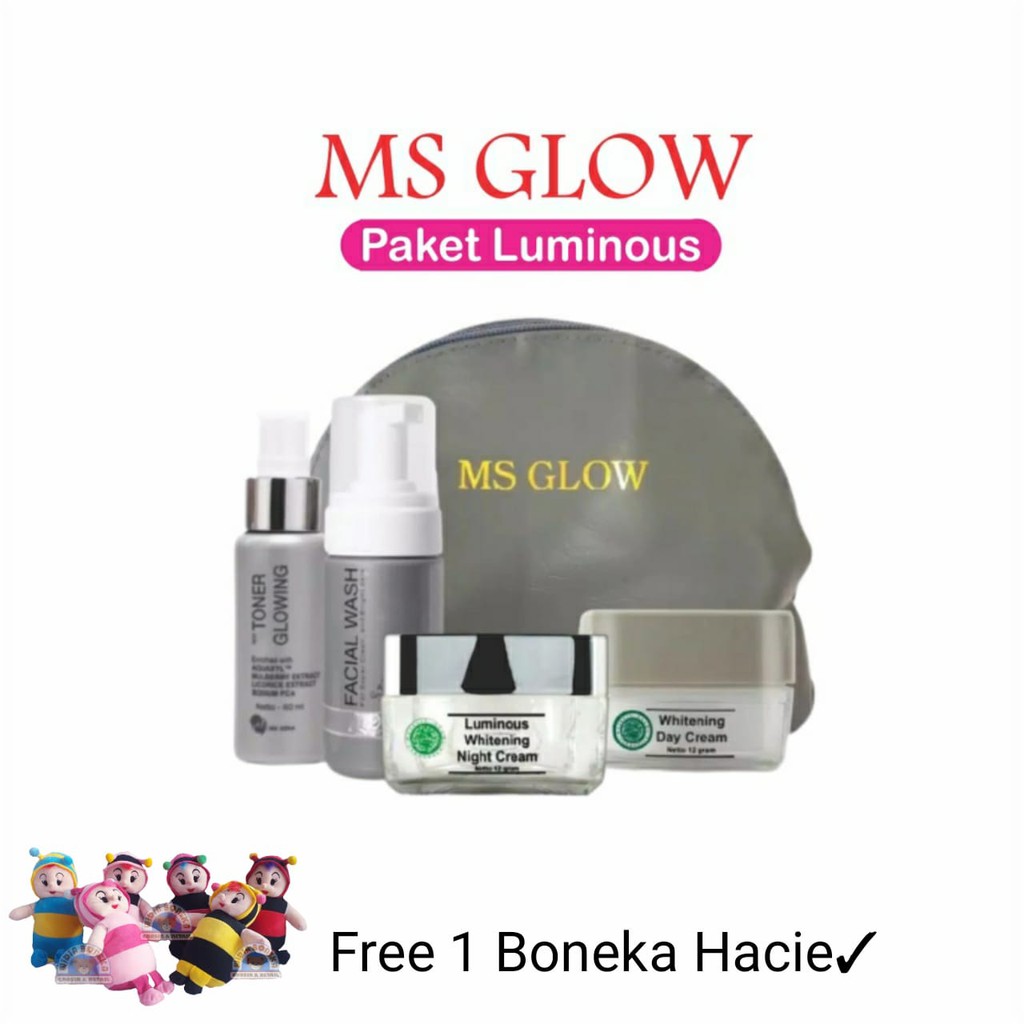 ครีมบํารุงผิวหน้า Ms Glow / สิว / พรีเมี่ยมไวท์เทนนิ่งบนใบหน้า ...