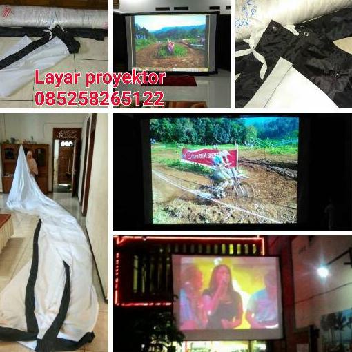 หน้าจอโปรเจคเตอร์ ขนาด 2x2.4 เมตร ไม่มีการเชื่อมต่อ (รหัส J8617) - wukufstoreft.th - ThaiPick