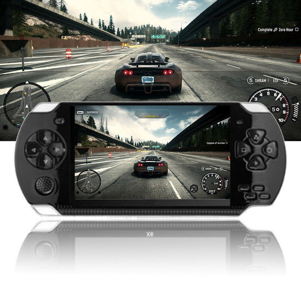 HWaX 8GB Handheld PSP Game Console Player Built-in 1000 Games 4.3 Portable Consoles - nnb4xl171x ...