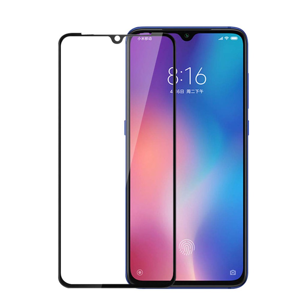 2PCS Xiaomi Mi A3 ฟิล์มกระจกนิรภัย Mi A3 คุ้มครองเต็มรูปแบบป้องกันหน้า ...